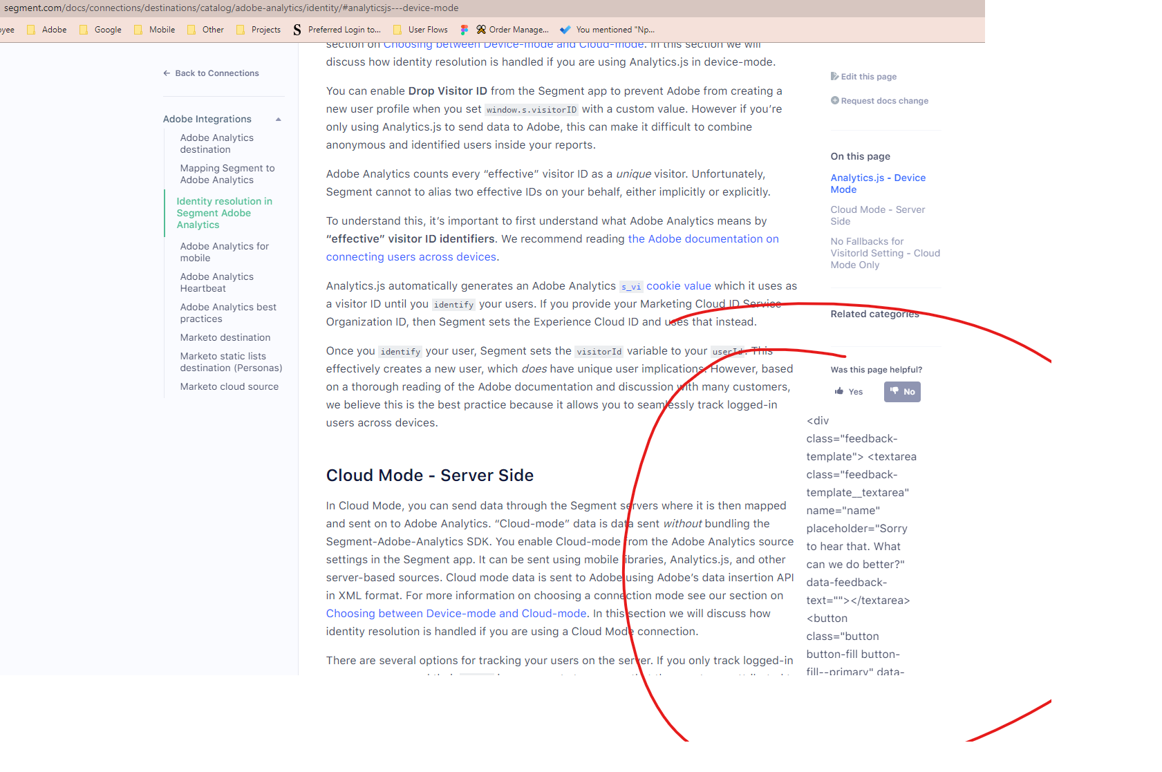 [Bug]: What this article helpful input · Issue #1907 · segmentio/segment-docs · GitHub
