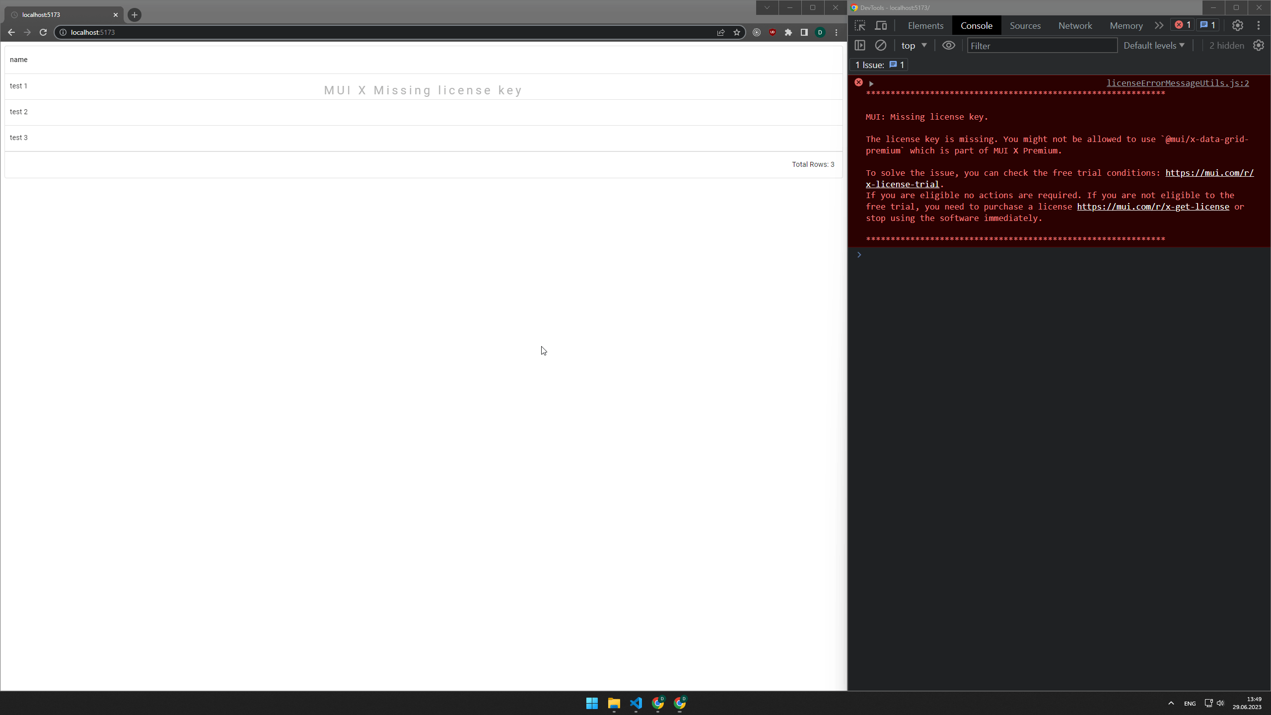 Flex Columns In Datagrid Resize Error With Vite · Issue 9520 · Muimui X · Github 2378