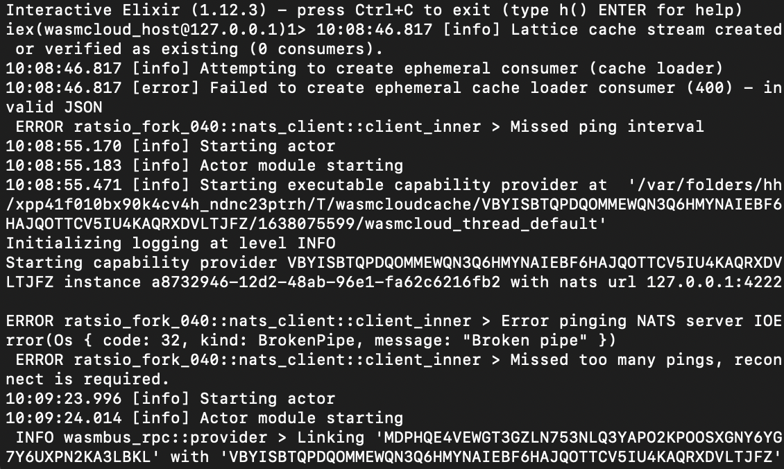 [BUG] Wash ctl apply manifest need to applied twice to link · Issue #209 · wasmCloud/wash · GitHub