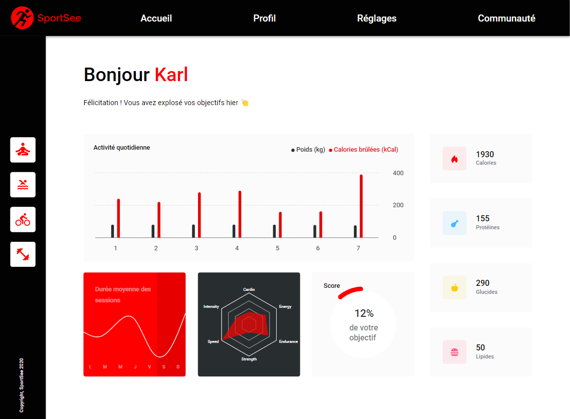 GitHub - Tim-jn/TimothyJeanmart_12_29112021: Sportsee - Twelfth project of the Front-End ...