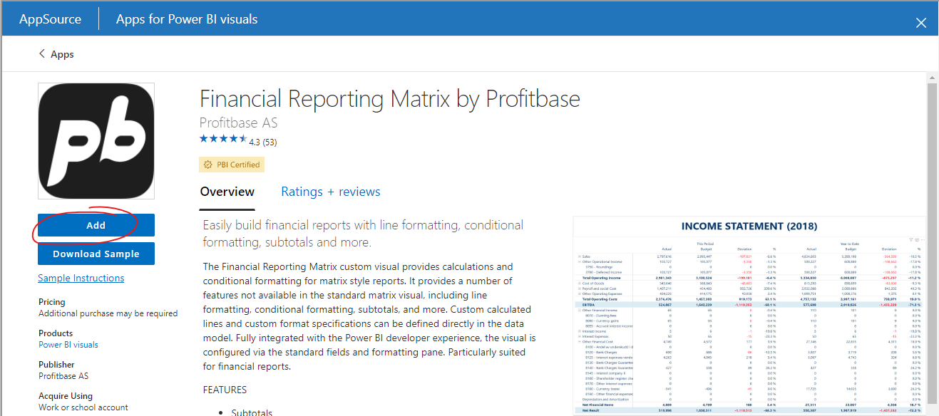 How to get this code working in my Power BI please · Profitbase PowerBI-visuals ...