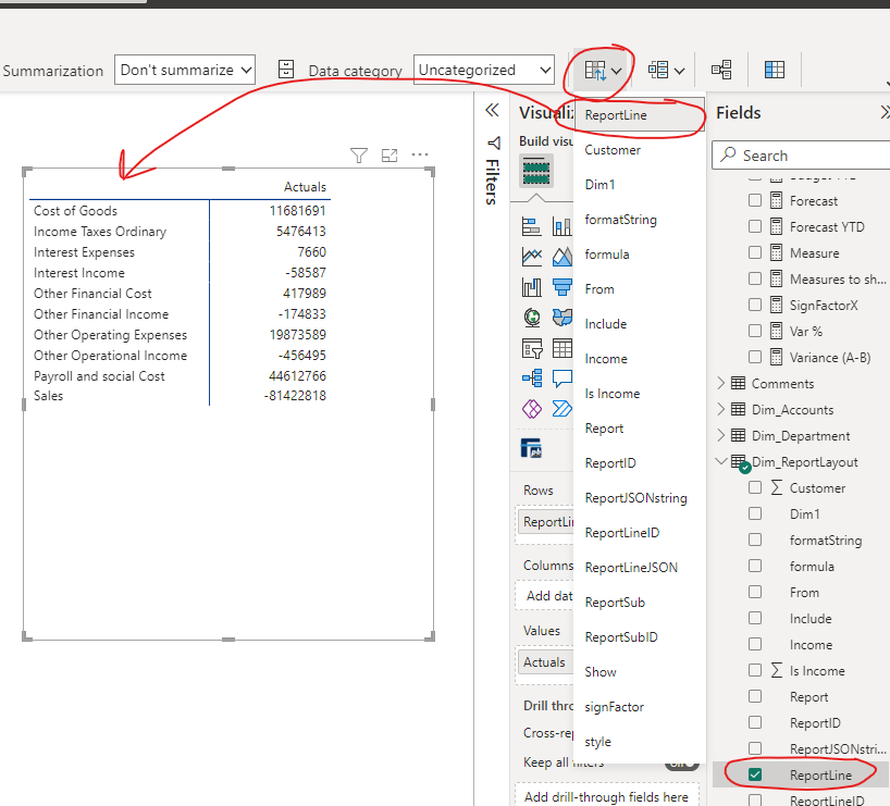 Short option for visual · Issue #453 · Profitbase/PowerBI-visuals-FinancialReportingMatrix · GitHub