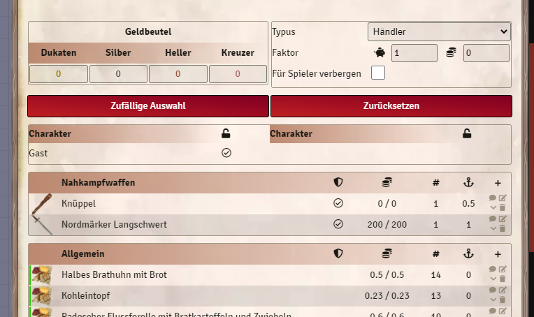 Händlerinventar partiel sperren · Issue #629 · Plushtoast/dsa5-foundryVTT · GitHub