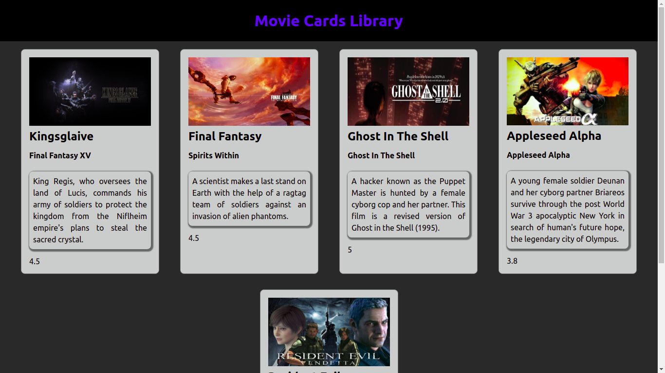 GitHub - Kevin-Ol/project-movie-cards-library: Projeto para consolidar ...