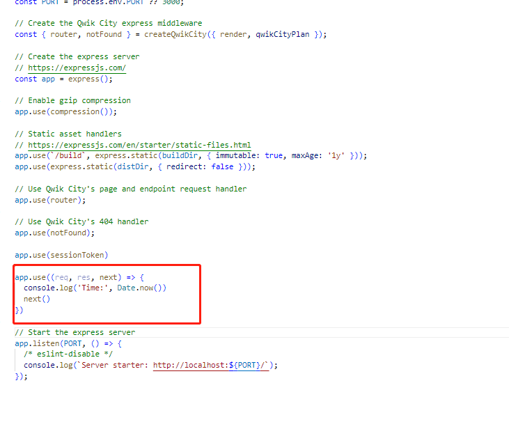 How To Development Or Debug With Express Middleware · Issue 2160 · Qwikdev Qwik · Github