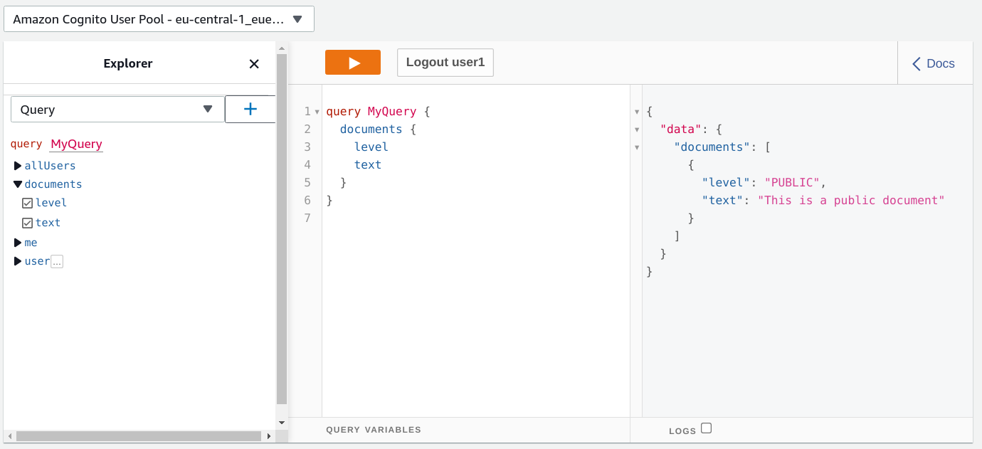GitHub - sashee/appsync-cognito-authz-example