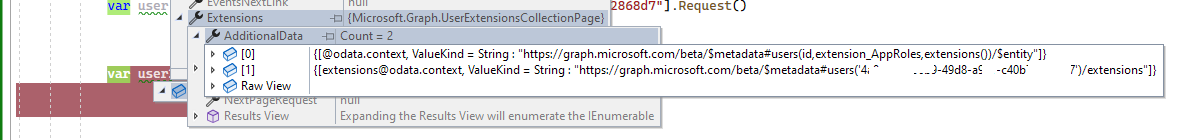 B2c Graph Api Microsoft Graph Serviceexception Parsing Odata Select And Expand Failed · Issue