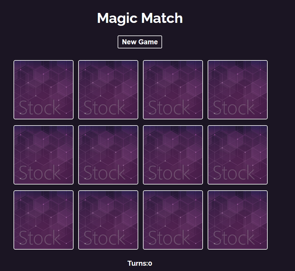 GitHub - KieranWebDev/matching-pairs-game