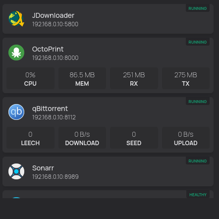 [Bug] Service groups not resizing when cards are expanded · Issue #2052 · gethomepage/homepage ...