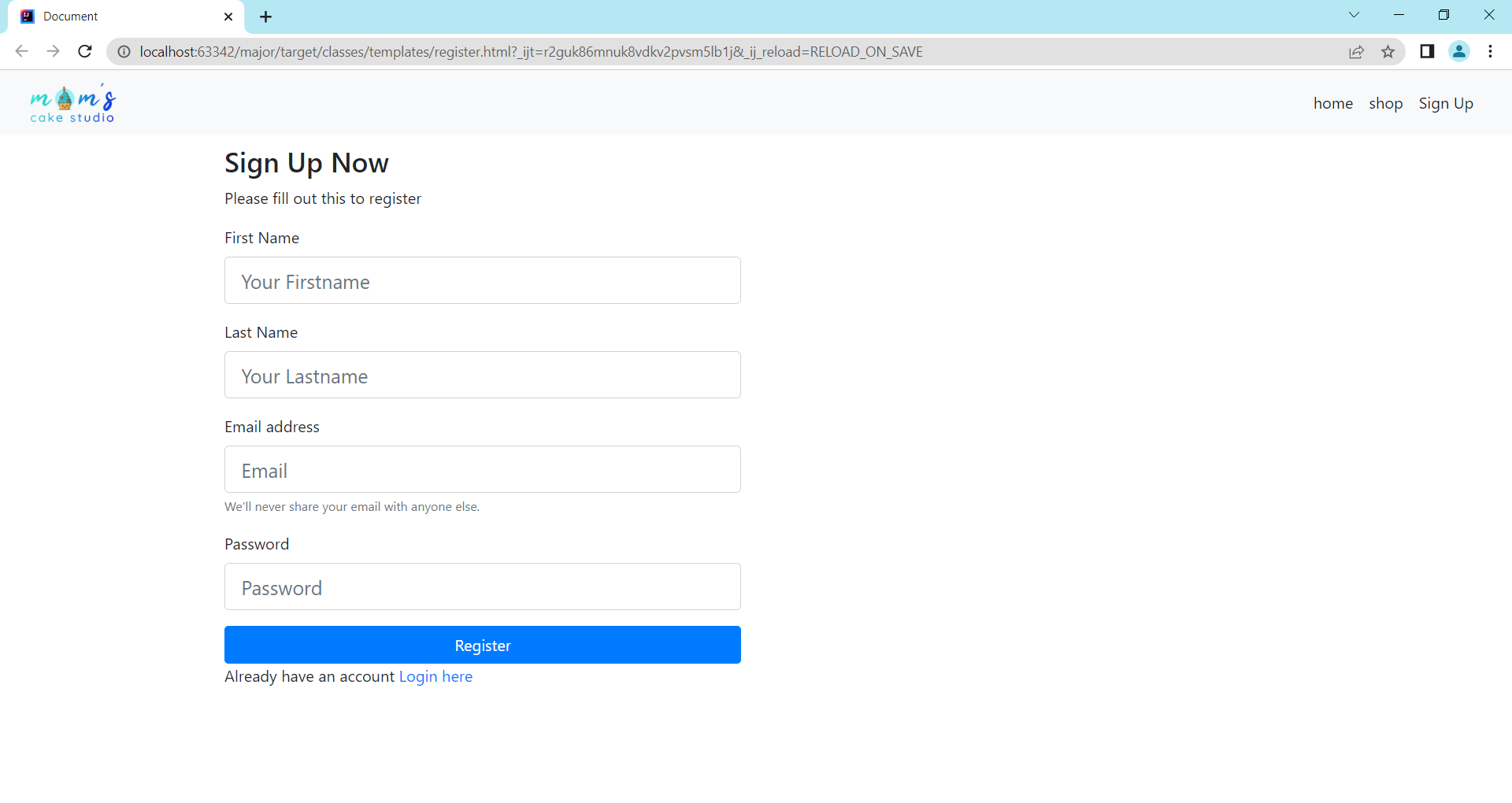 GitHub - adityassharma-ss/shoptree: E-commerce webapp prototype made using JAVA, HTML, CSS ...