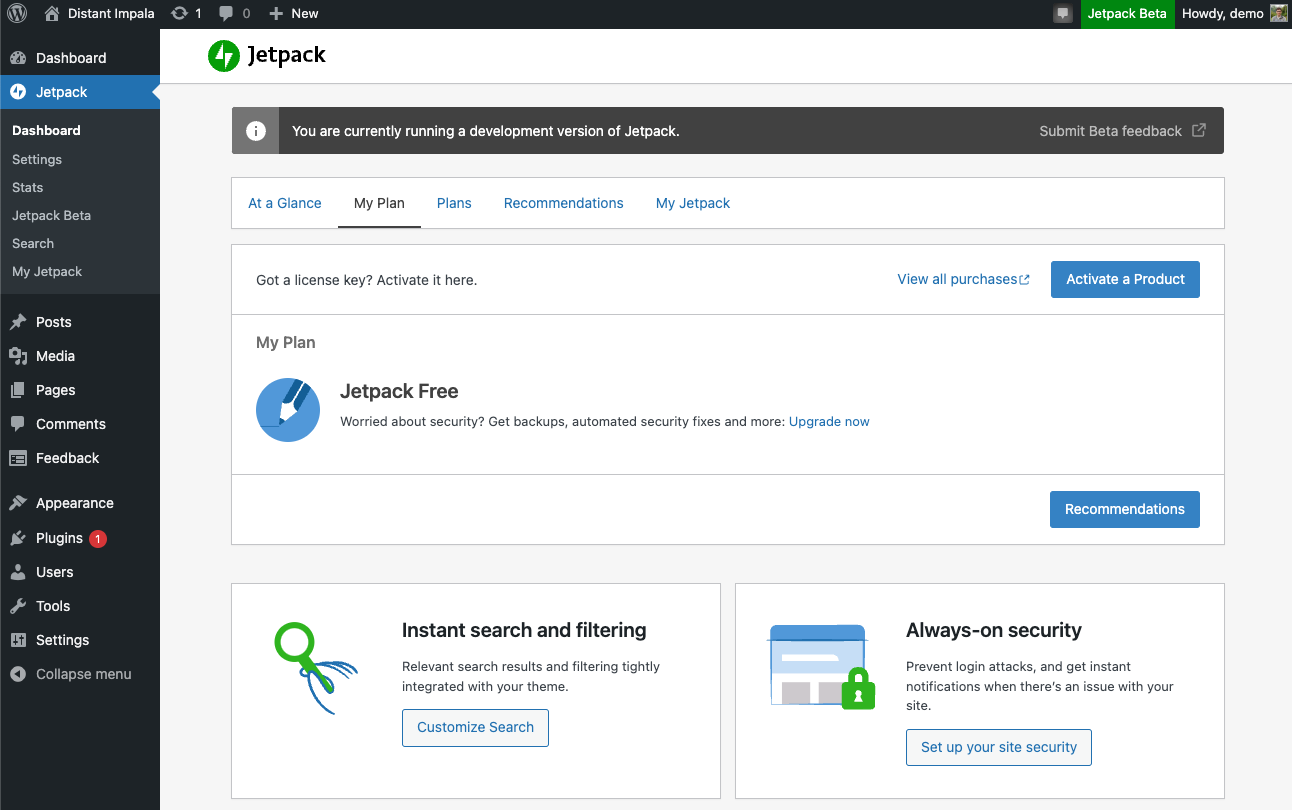 Search: Free plan not shown in list of plans · Issue #26999 · Automattic/jetpack · GitHub