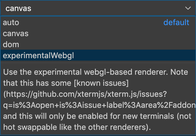 experimental webgl markdown link is broken · Issue #86182 · microsoft ...