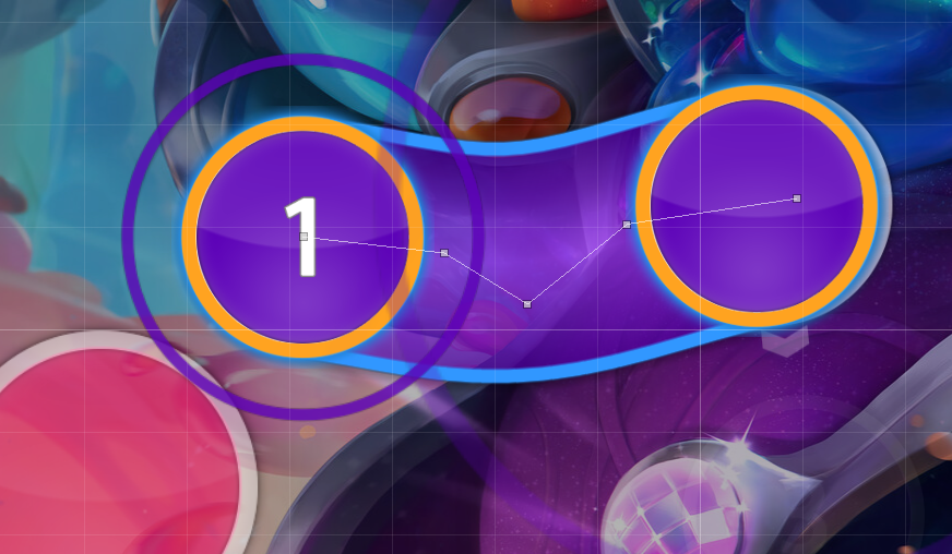 Sliders with Perfect Curve anchors in the middle, don't translate correctly into stable · Issue ...