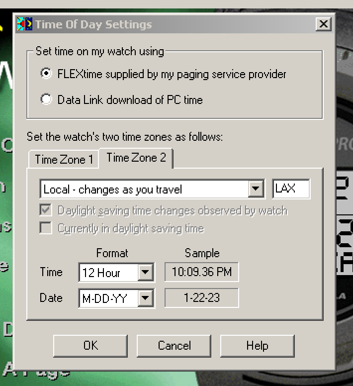 Support Time Of Day Settings For Protocol 6 · Issue 257 · Synthead Timex Datalink Client · Github