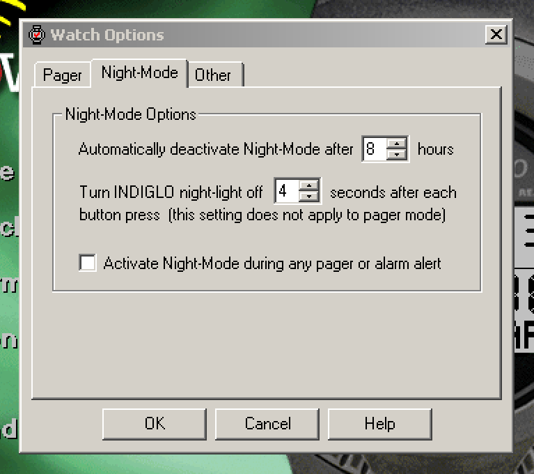 Support Night Mode Options For Protocol 6 · Issue 268 · Synthead Timex Datalink Client · Github