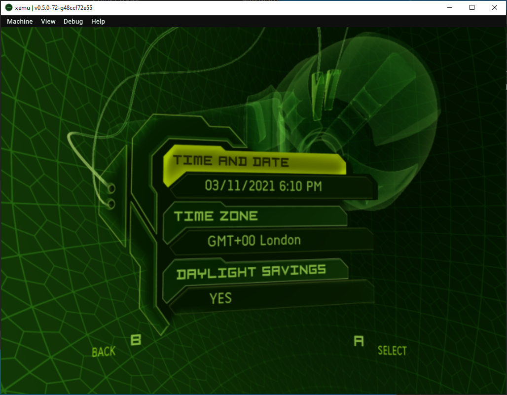 Regression in dashboard clock settings · Issue #249 · xemu-project/xemu · GitHub