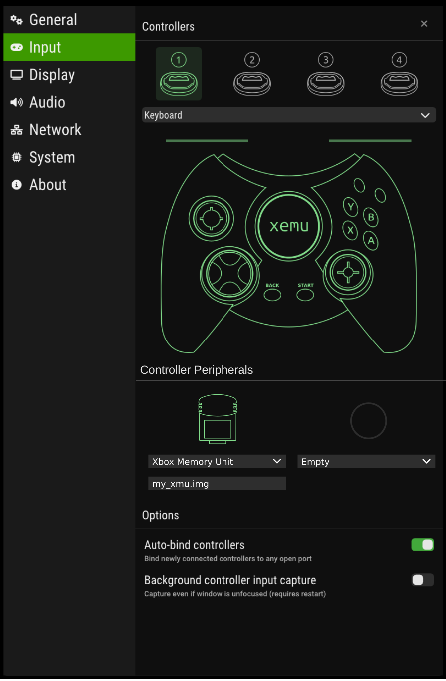 Add user interface for attaching XMU, XBLC · Issue #1128 · xemu-project/xemu · GitHub