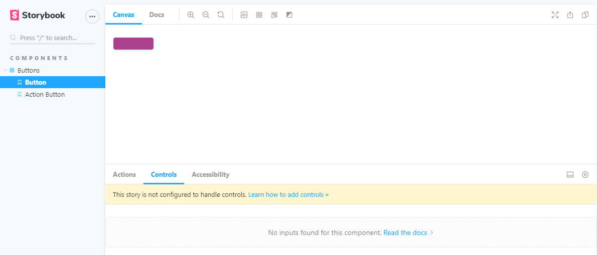 When Splitting Component S Stories In Multiple Files Control Args Are Not Autogenerated · Issue