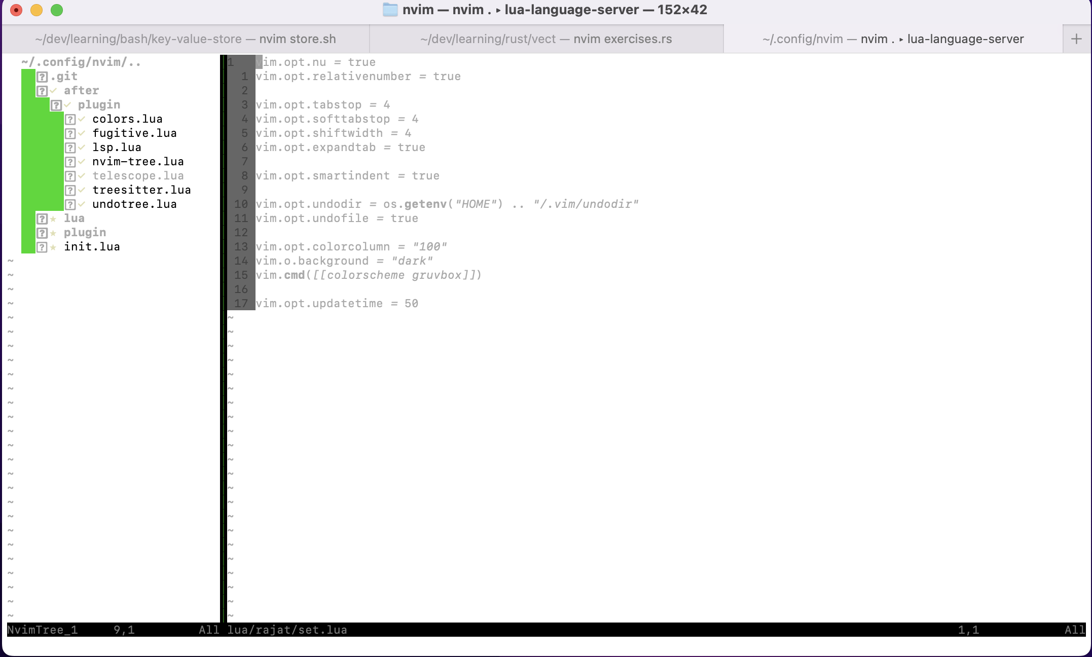 Wrong colors · Issue #202 · ellisonleao/gruvbox.nvim · GitHub