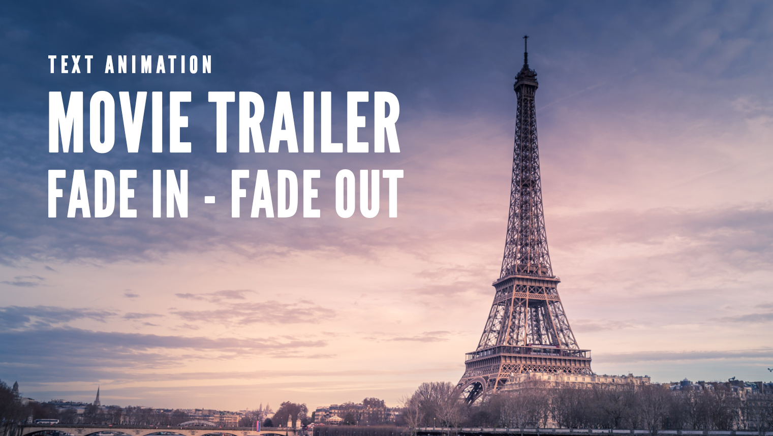 The Movie trailer like fade in out text animation in pure css From Rajacharles Coder Social