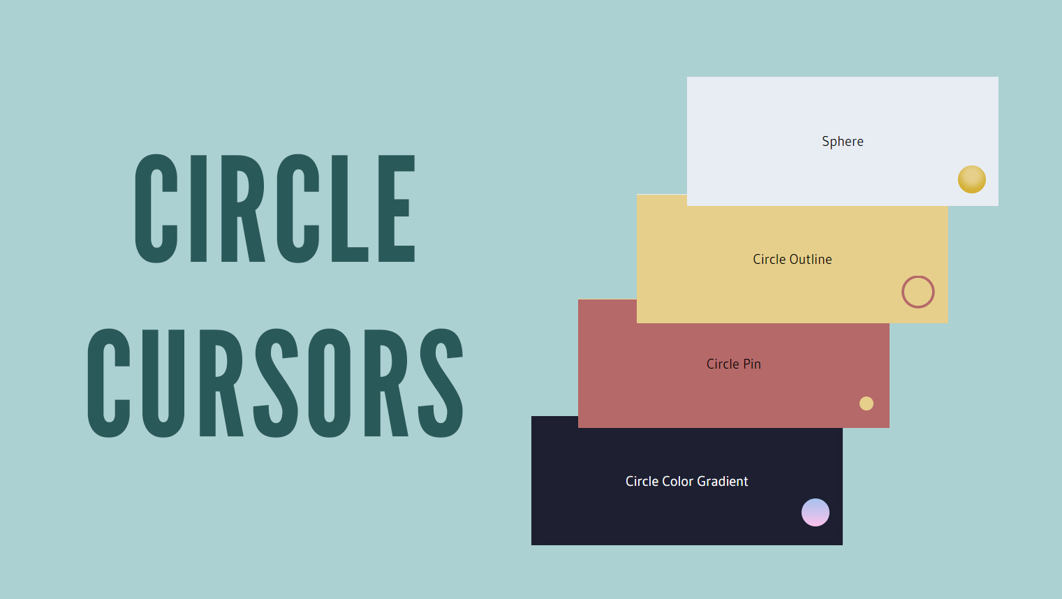 How to Make Circle Cursors in HTML CSS A CSS Repository From Rajacharles Rajacharles
