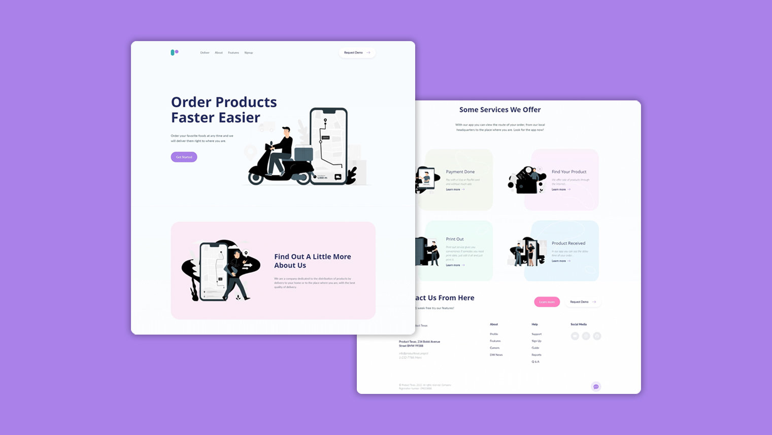 GitHub Rajacharles React JS Product Landing Page Animate On Scroll