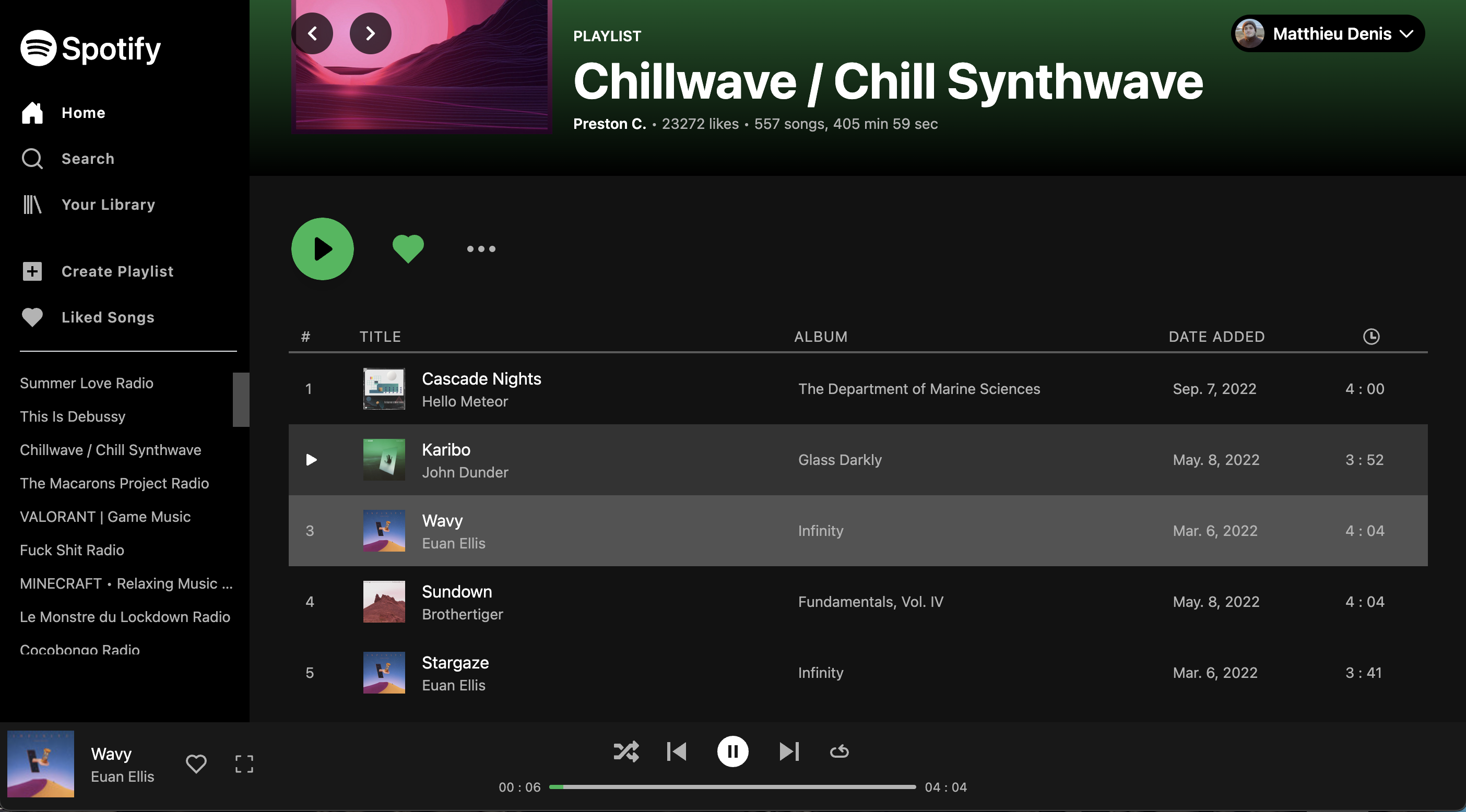 GitHub - Matthieu114/Spotify-Clone