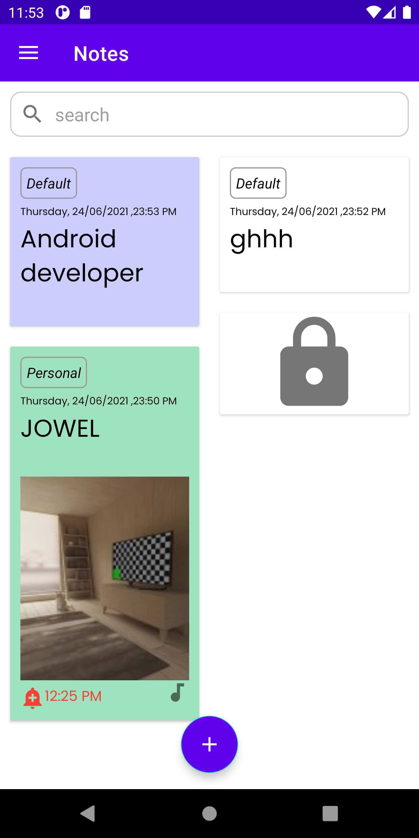 GitHub - JowelAhmedHim/Pencil: This is a note app using a room database ...