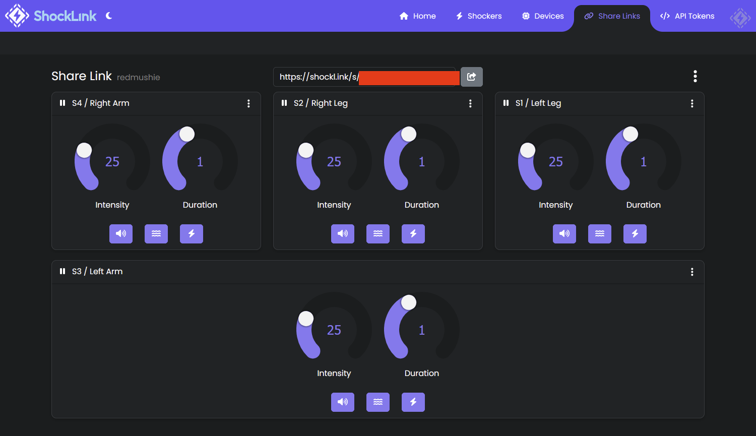 Share link shockers sorted incorrectly · Issue #36 · OpenShock/WebUI · GitHub