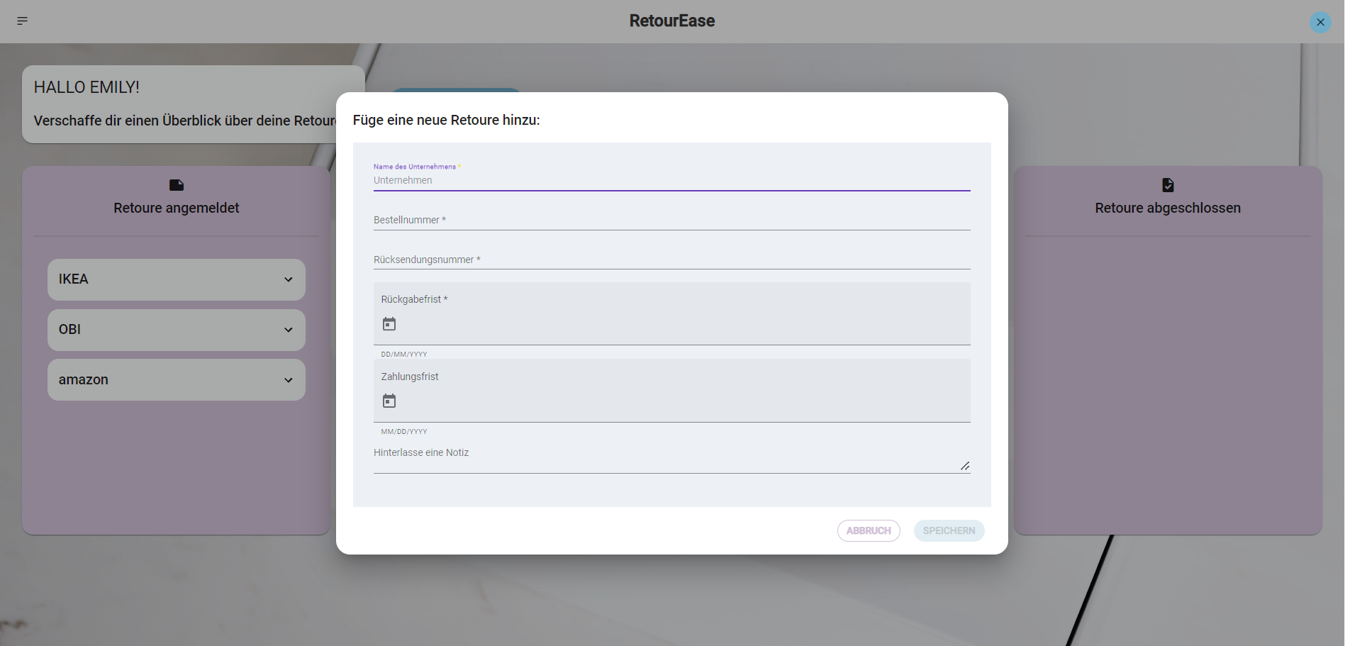 GitHub - emily-bieber/webtech-projekt