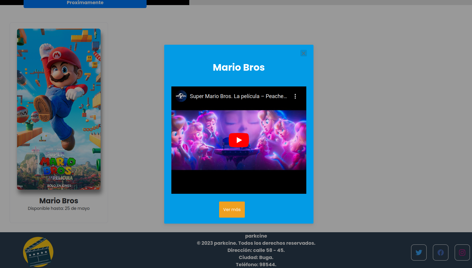 GitHub - Lepaic6969/Cinemas-Frontend: Proyecto Final del Semillero de Market Mix