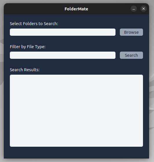 GitHub - aligunesv/FolderMate: FolderMate is an application that allows ...