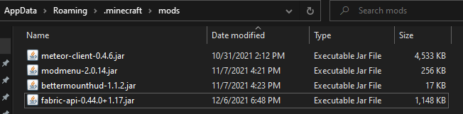 [Bug] (low priority) incompatible mod · Issue #1788 · MeteorDevelopment/meteor-client · GitHub