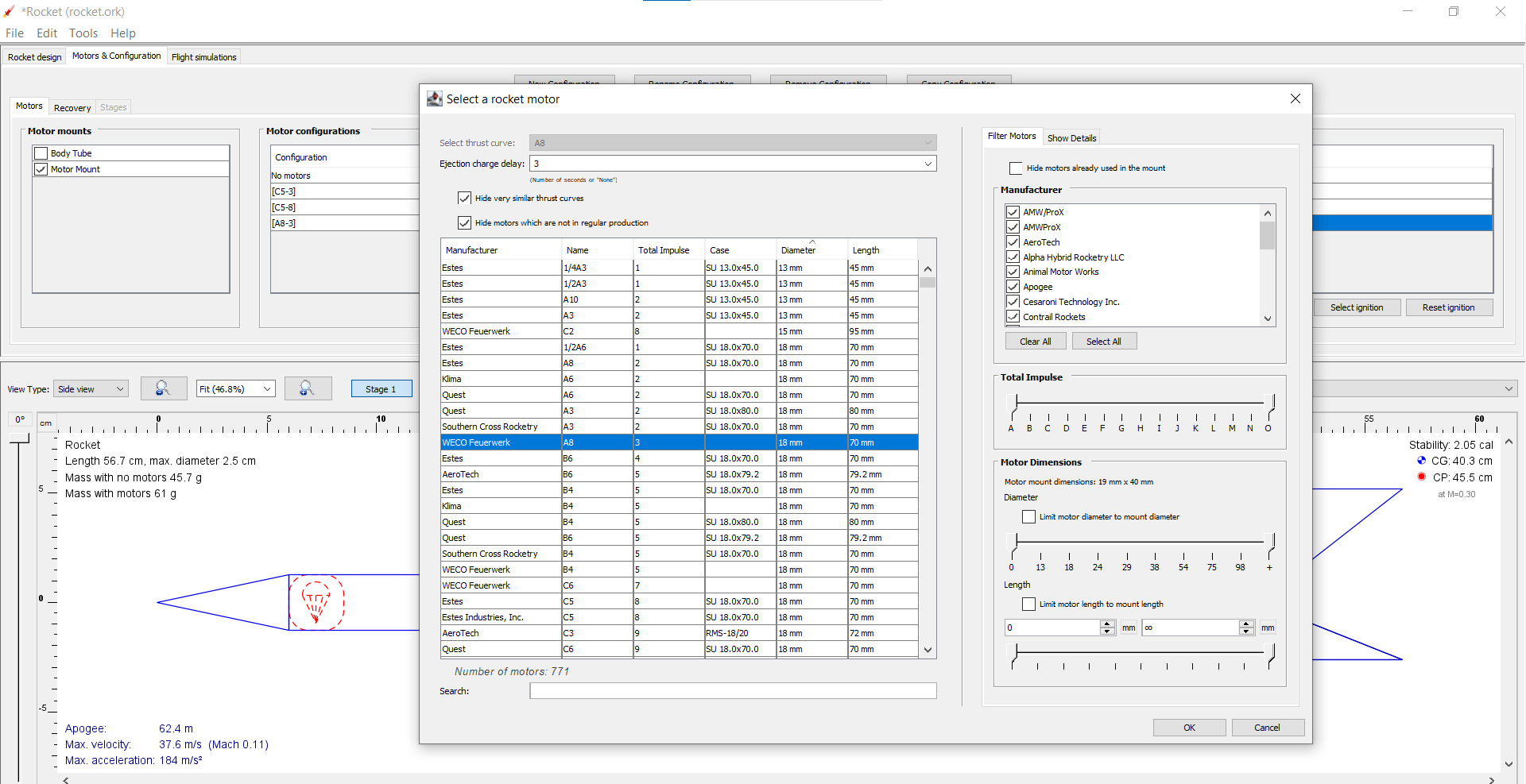 Issue with motor configuration · Issue #1554 · openrocket/openrocket · GitHub