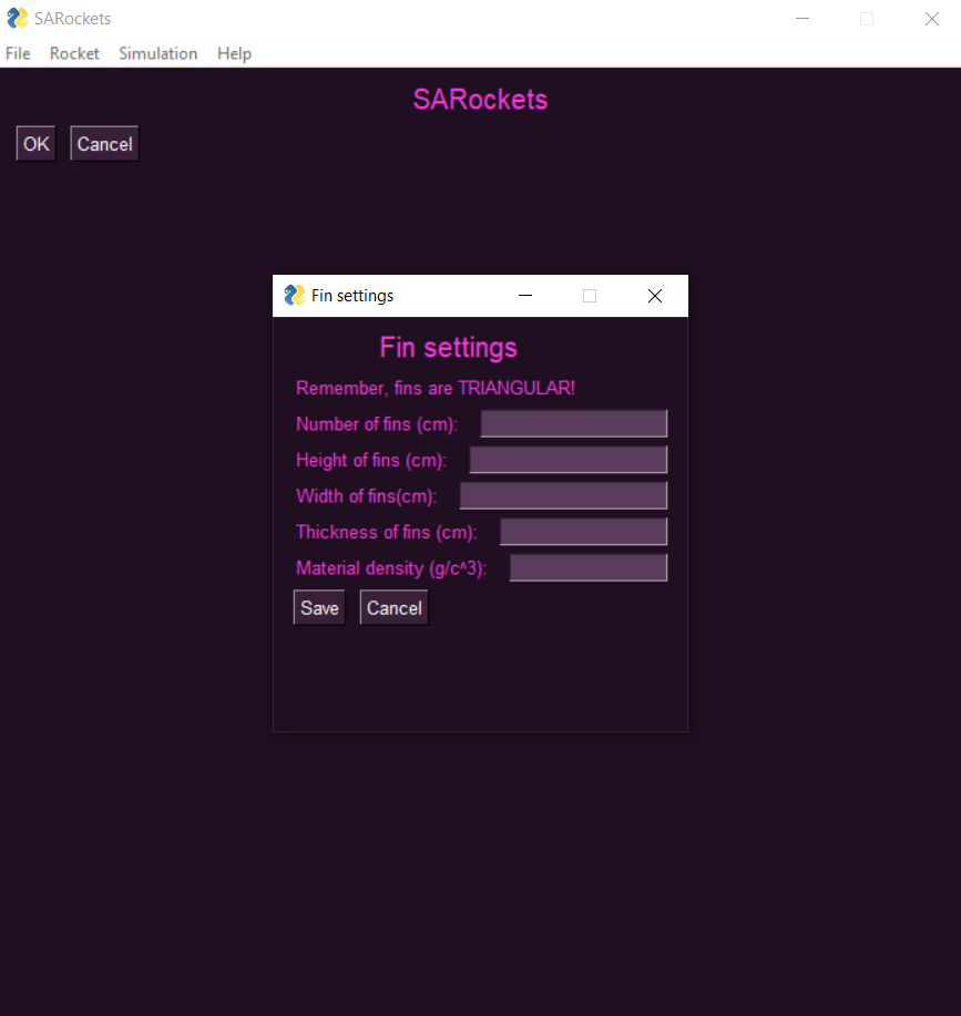 GitHub - zeke800/SARockets: A simulation software like OpenRocket.