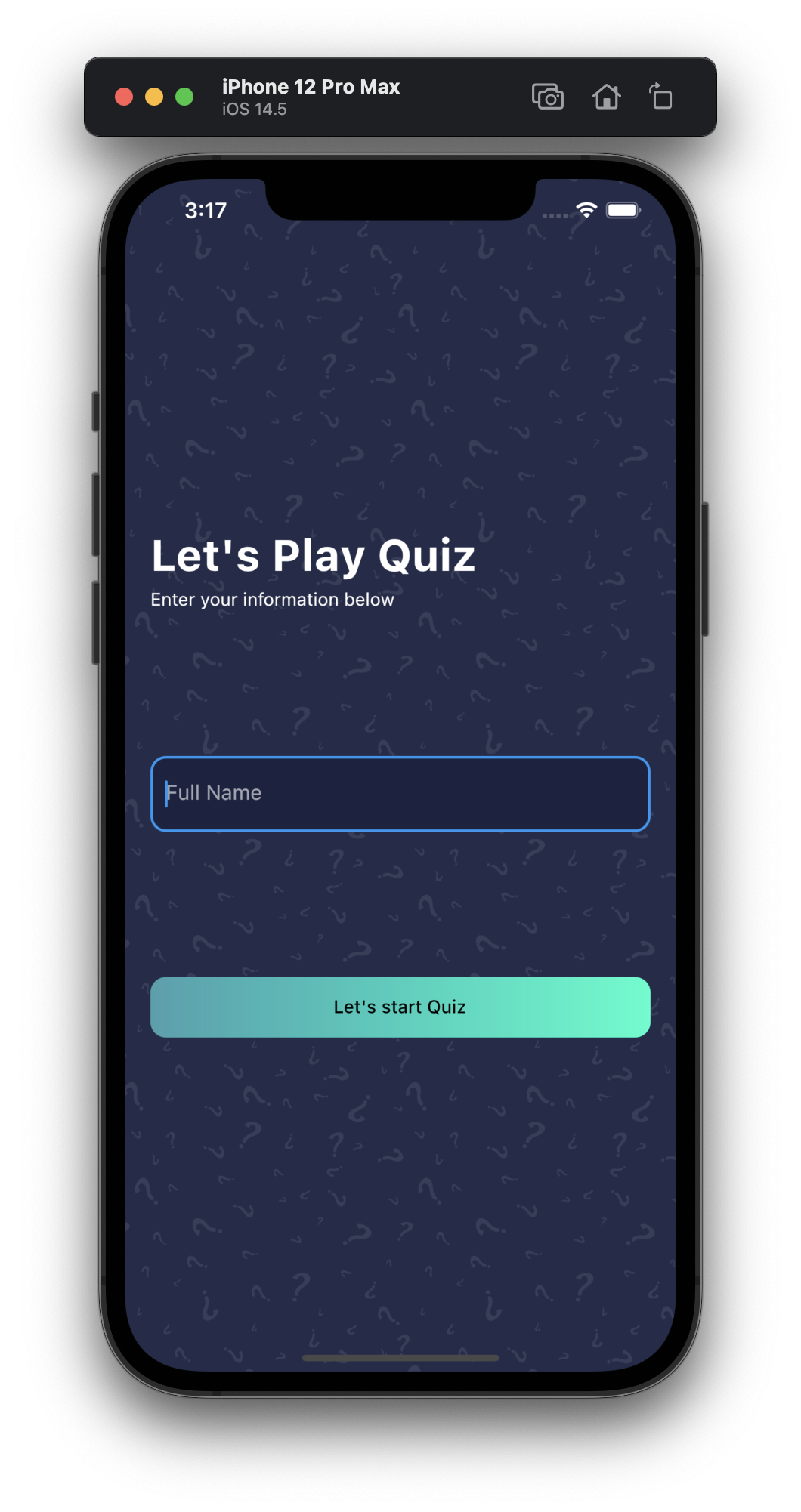 Github Jura0806quizapp 