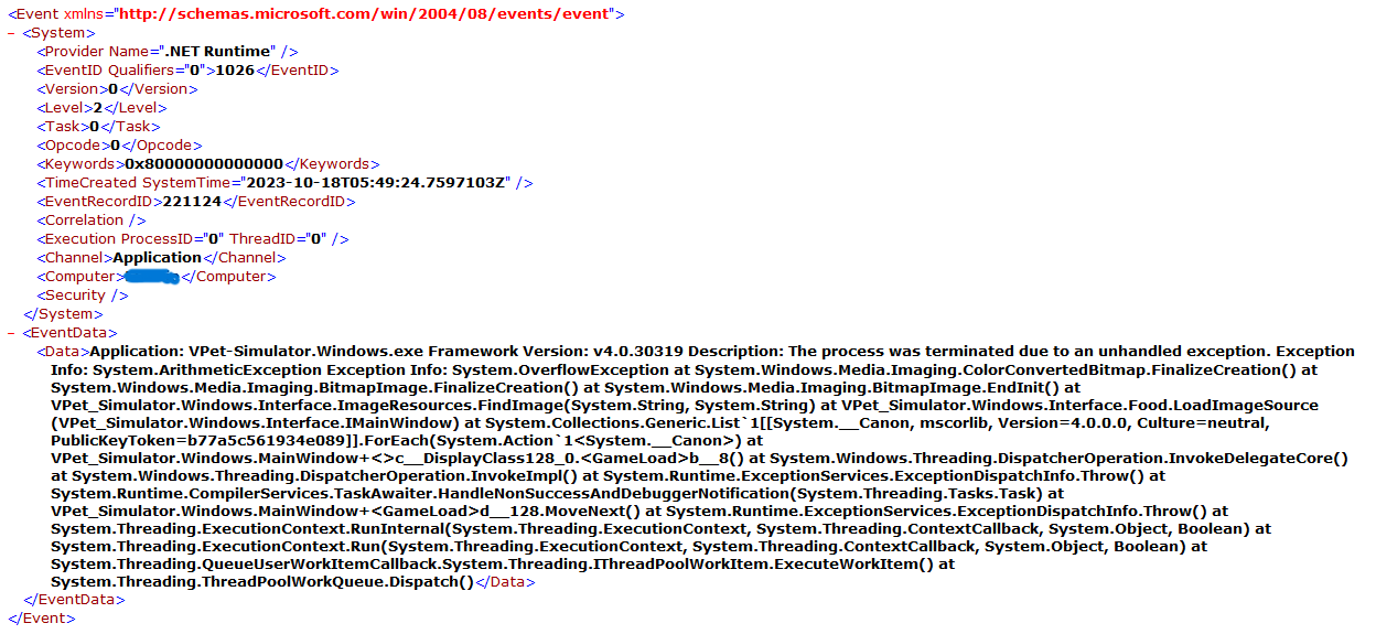 桌宠模拟器在 Loading Game 时闪退 · Issue #272 · LorisYounger/VPet · GitHub
