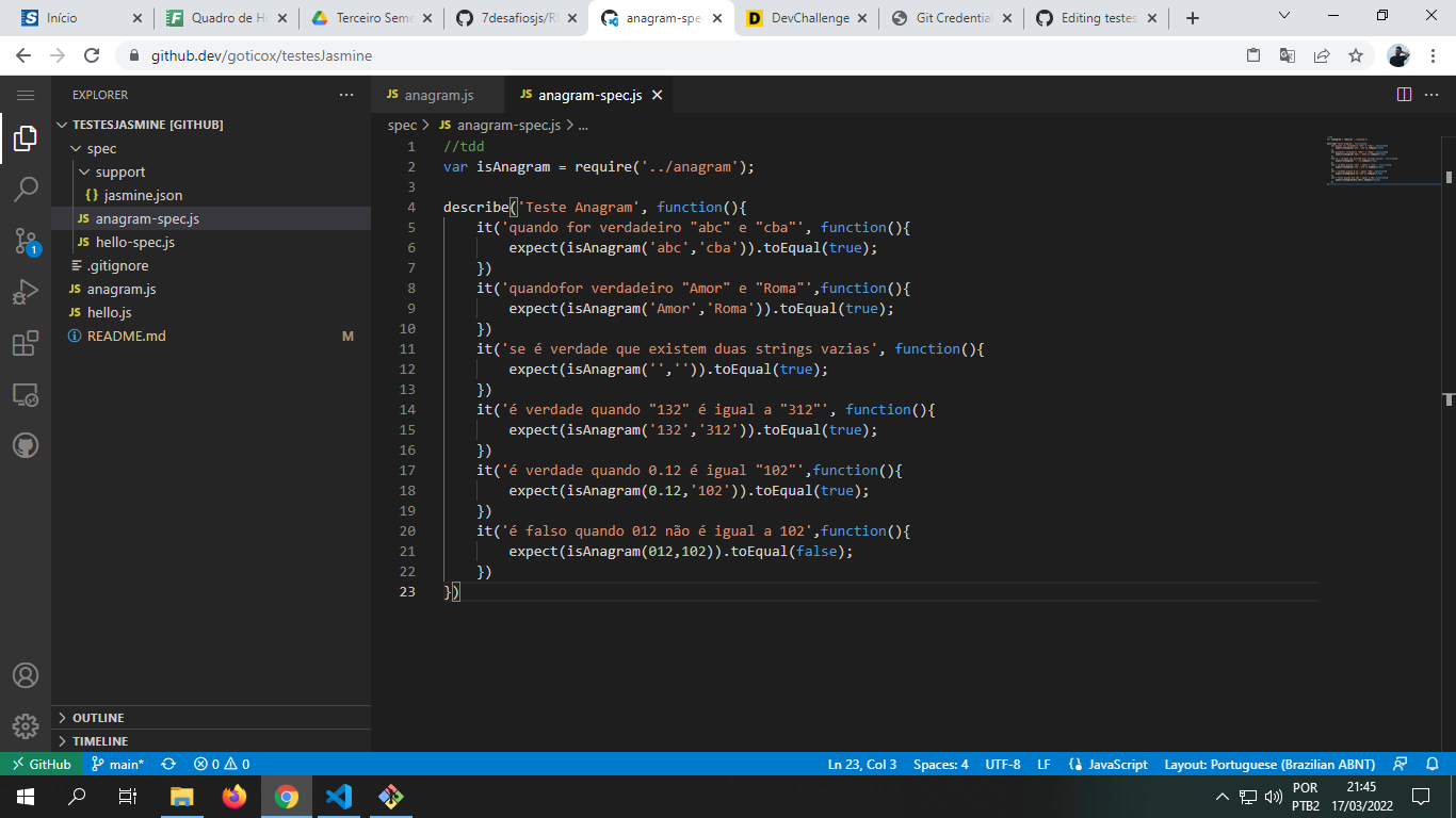 GitHub - goticox/testesJasmine: Repositório de testes automatizados com ...