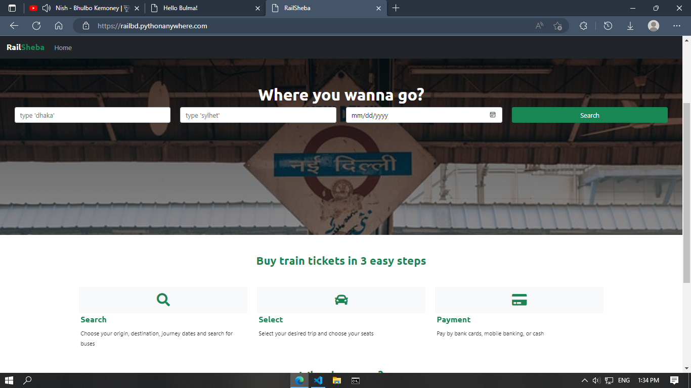 GitHub - antorzuck/railsheba: Online railway reservation system in Django! 🐥