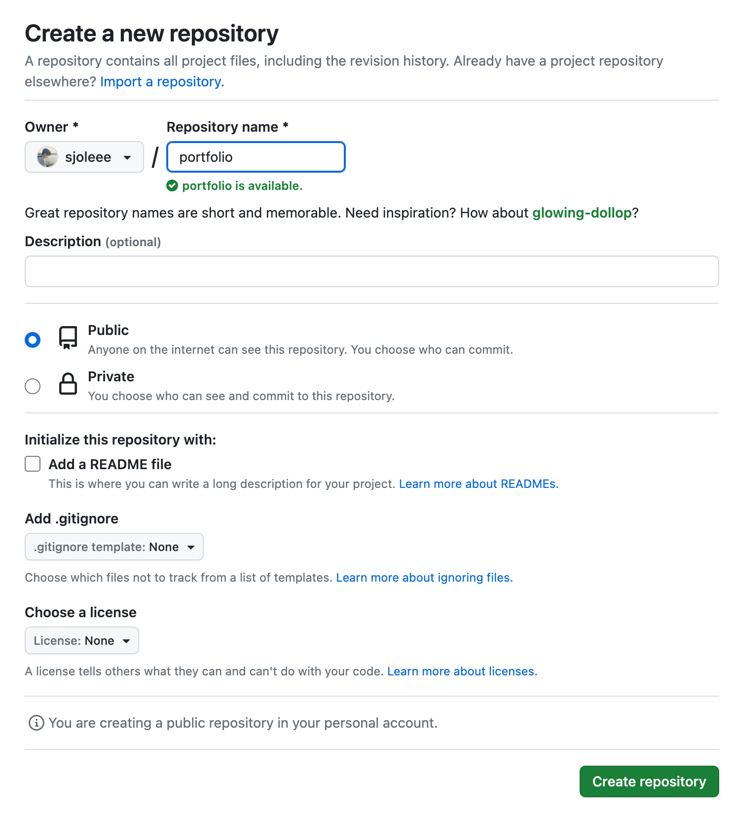 GitHub - sjoleee/very-simple-portfolio: 심플한 디자인의 포트폴리오 템플릿