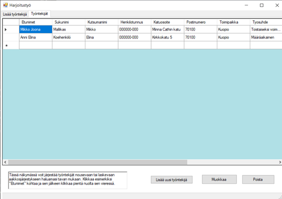 GitHub - Indorado/Harjoitusty-: Ohjelmointi 2 Harjoitustyö
