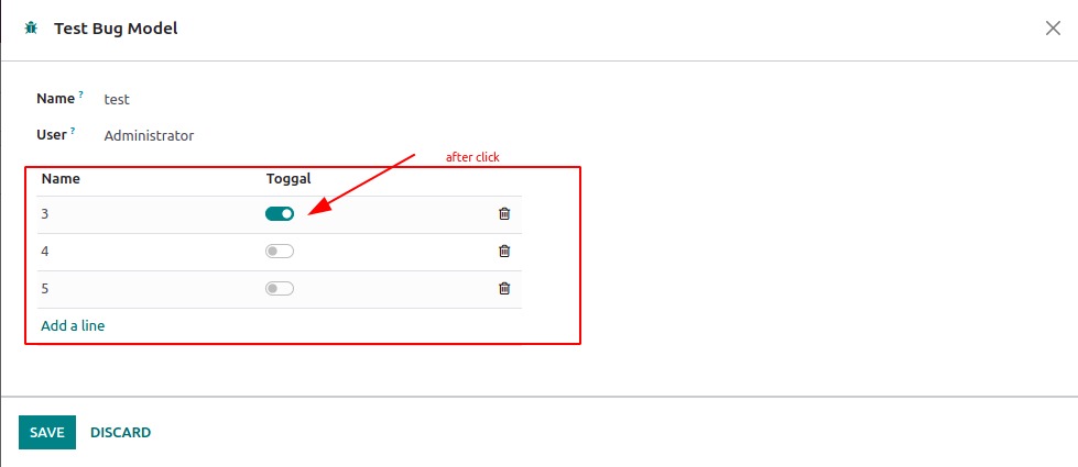 Bug Appear When Add Booleantoggle Widget In Wizard · Issue 131847 · Odooodoo · Github
