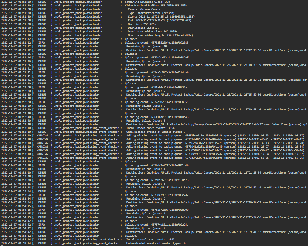 Interrupted event not being backed up · Issue #59 · ep1cman/unifi-protect-backup · GitHub