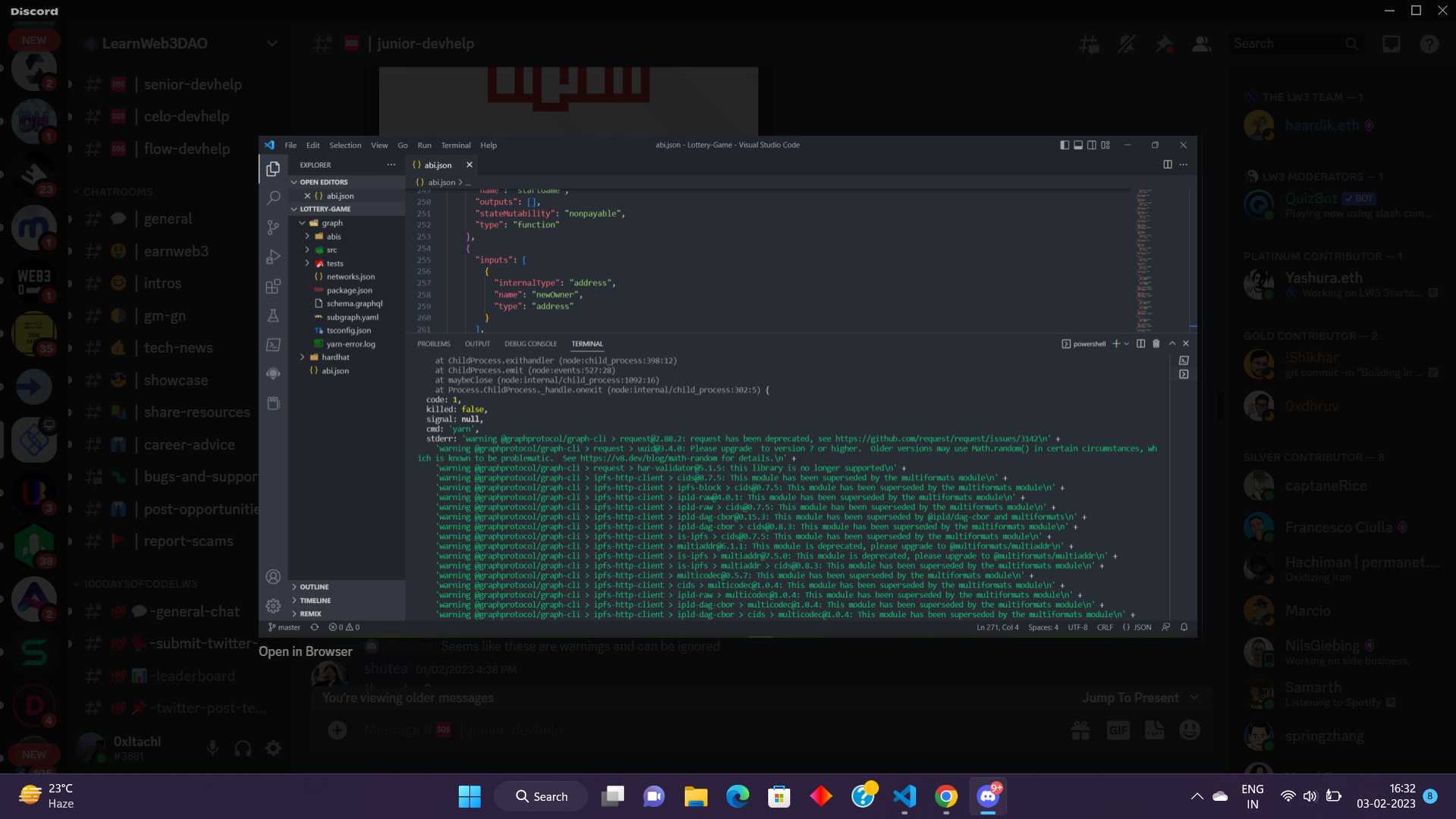 graph init command failed · Issue #1052 · graphprotocol/graph-tooling · GitHub