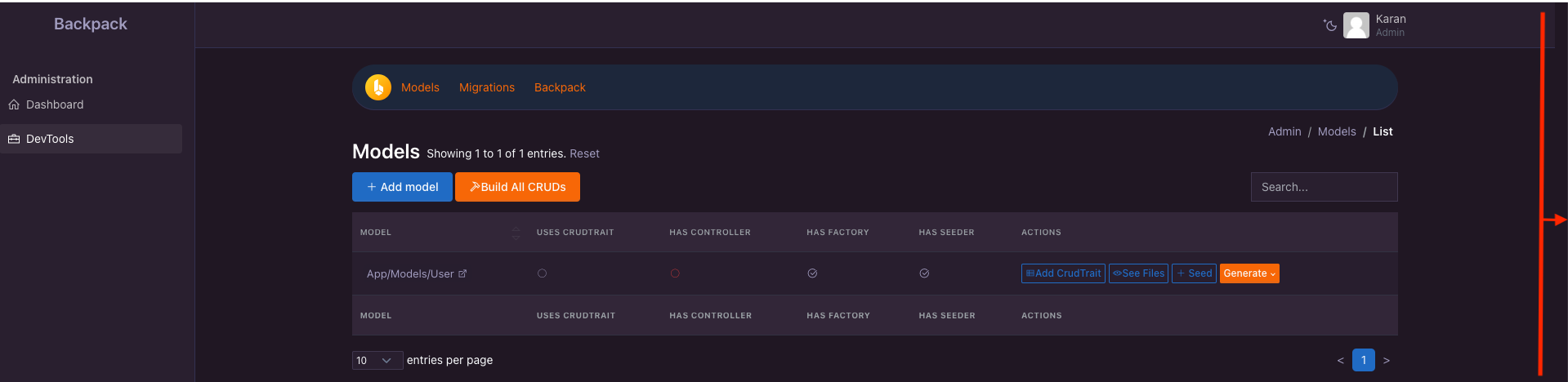[Bug] Extra margin found on V6 layout. · Issue #5108 · Laravel-Backpack/CRUD · GitHub