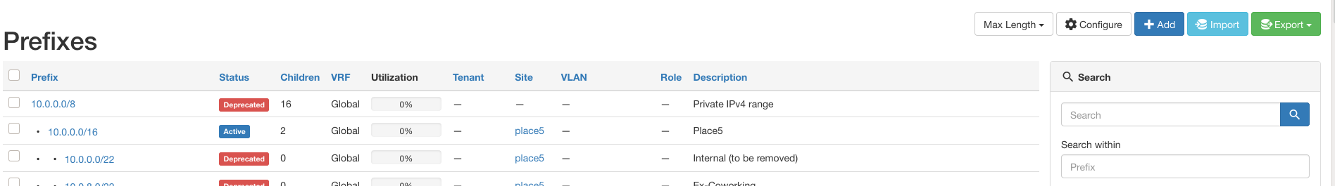 Collapseexpand Button Missing After Using Expand · Issue 6268 · Netbox Communitynetbox · Github 2322