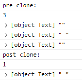 IE: importNode doesn't clone empty text nodes · Issue #201 · lit/lit · GitHub