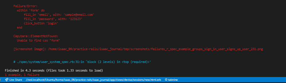 Can't find form in rspec when I have a form in html.erb😊 · avionschool batch14-fe-activities ...