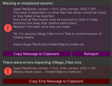 Something weird with the import paths · Issue #221 · Seanba/SuperTiled2Unity · GitHub