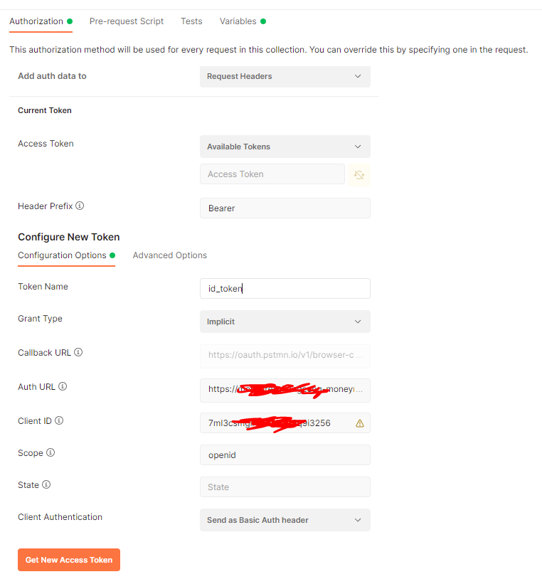Getting an error using postman web app with aws cognito · Issue #10501 ...